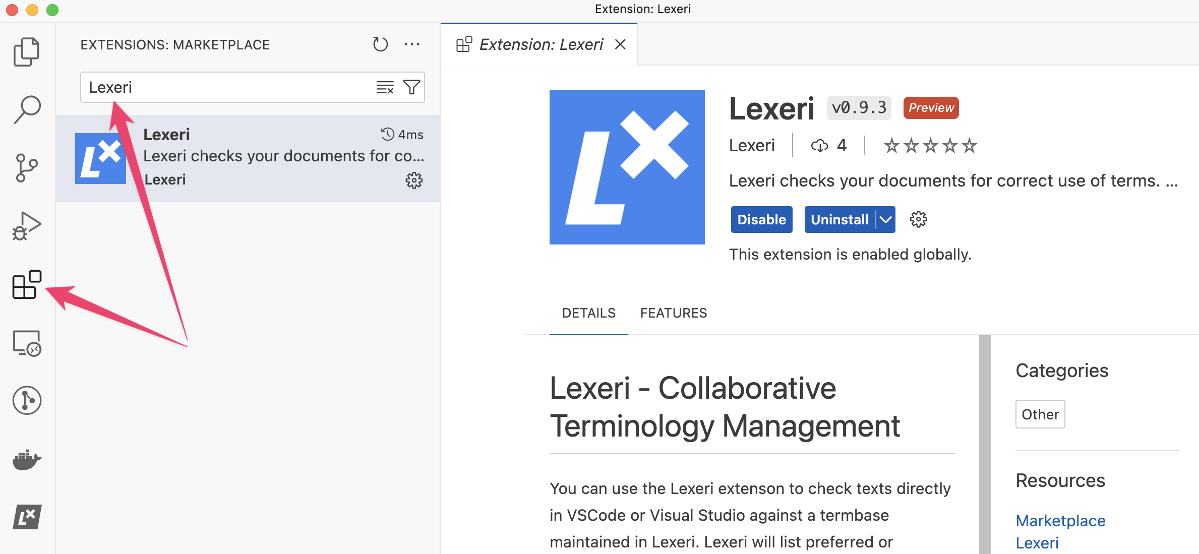 Visual Studio Code Extension went online as a beta version – Lexeri Help & Support