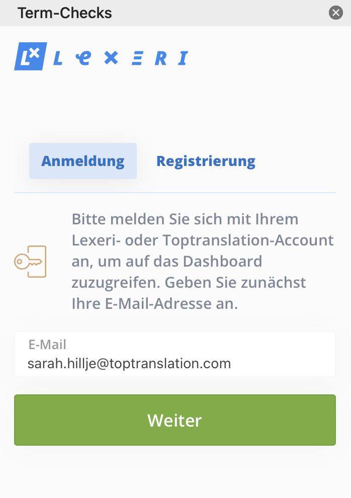 Term checks in Microsoft Word – Lexeri Help & Support